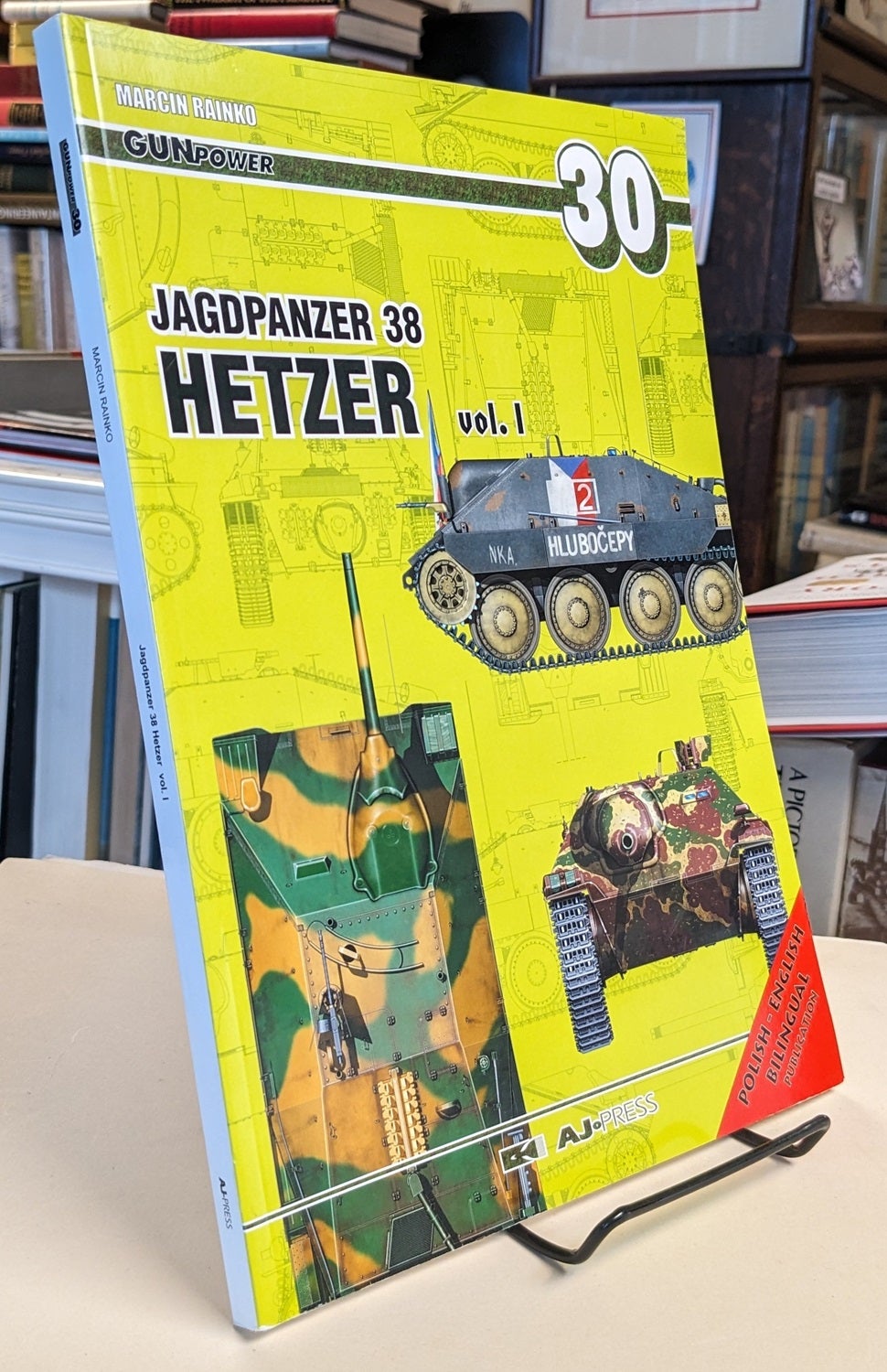 Jagdpanzer 38 Hetzer. Vol. I. (Text in Englisn and Polish) by RAINKO ...