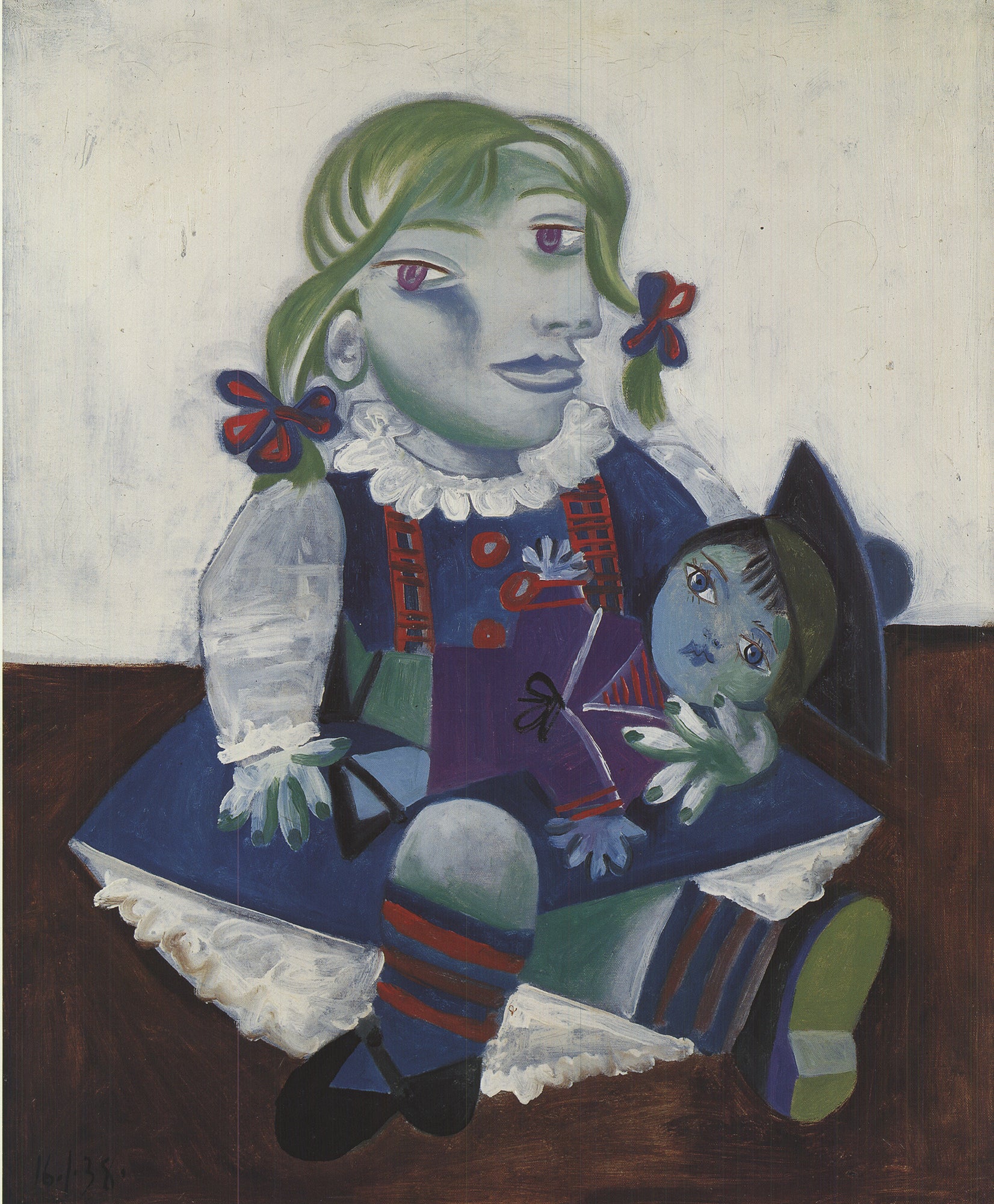 PABLO PICASSO Maya with Doll, 1993 de Picasso, Pablo: As New (1993 ...