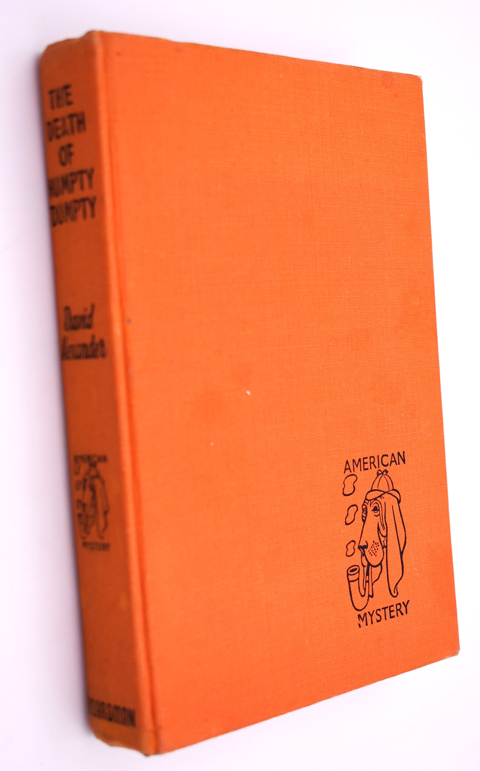 THE DEATH OF HUMPTY DUMPTY A Bert Hardin Mystery Novel by David ...