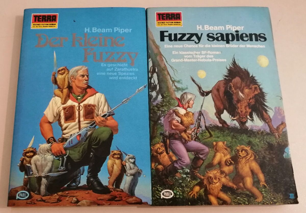 2x H Beam Piper - Der kleine Fuzzy / Fuzzy Sapiens - TERRA - Pabel SF ...