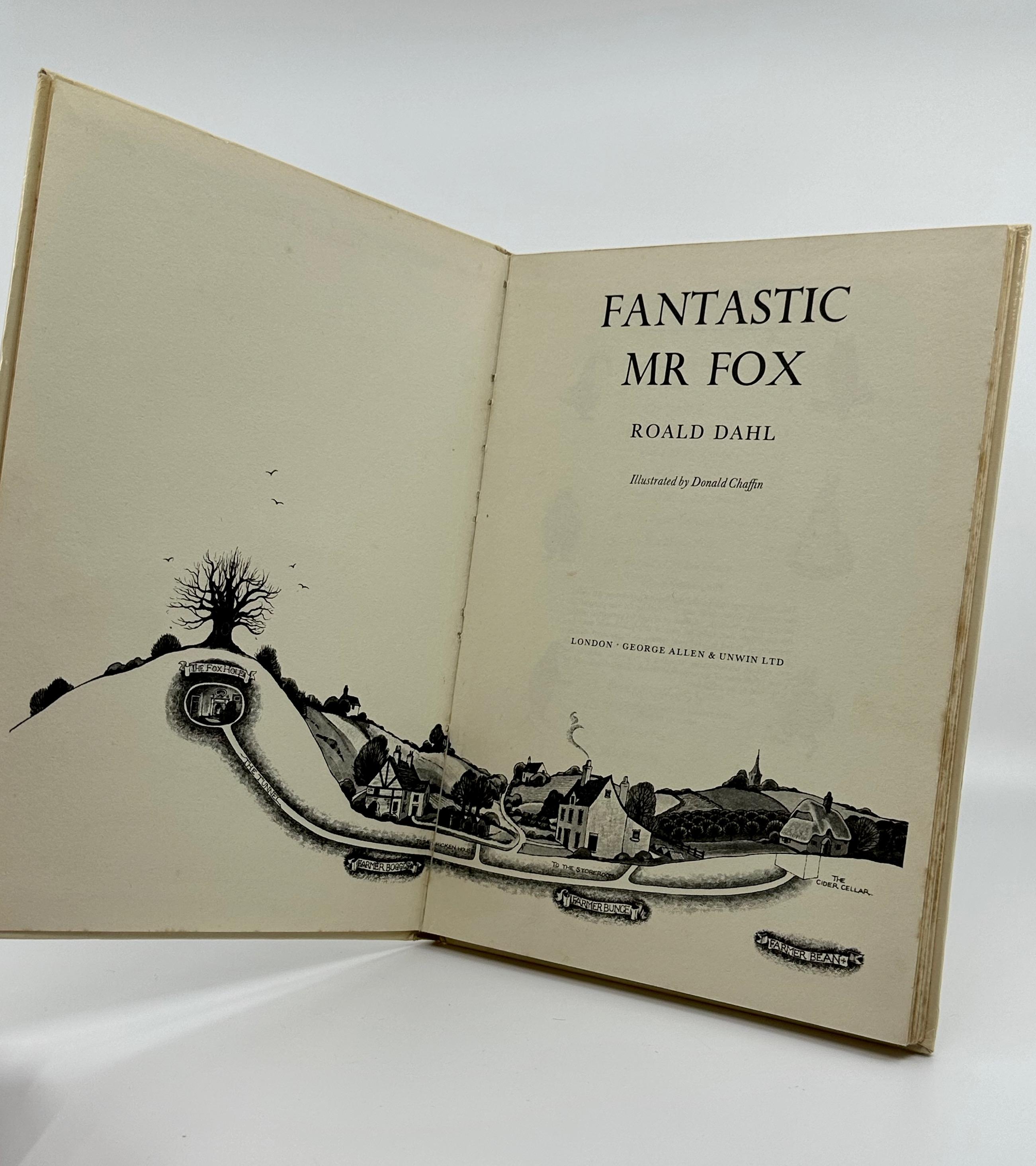 Fantastic Mr Fox (First Printing) by Roald Dahl: Very Good Hardcover ...