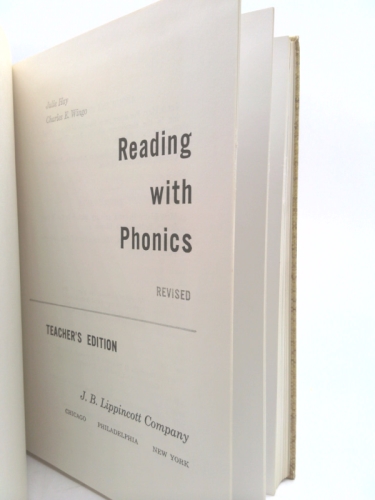Reading with Phonics. Revised. Teacher's Edition [and] Reading with ...