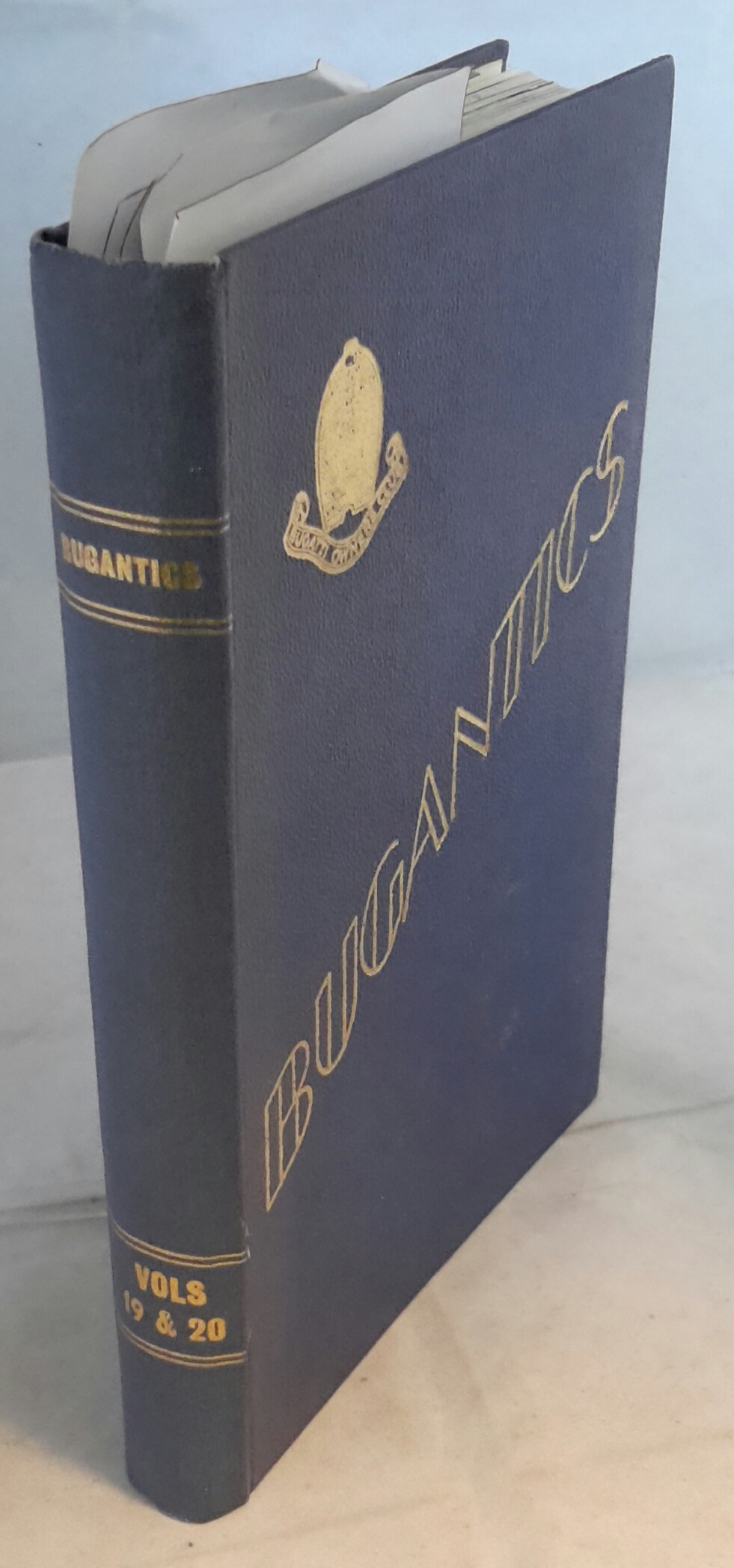 Bugantics. The Bugatti Owners' Club Magazine from Vols. 19 and 20 [6 ...