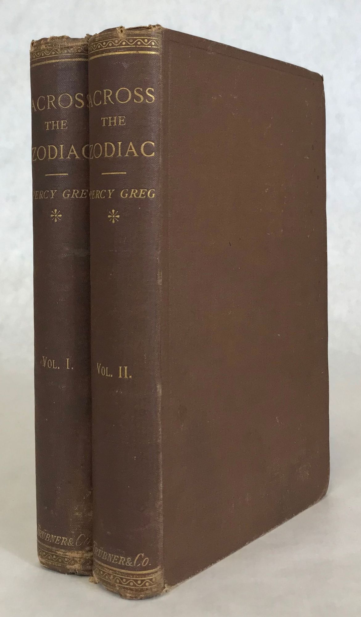 ACROSS THE ZODIAC: THE STORY OF A WRECKED RECORD . by Greg, Percy ...