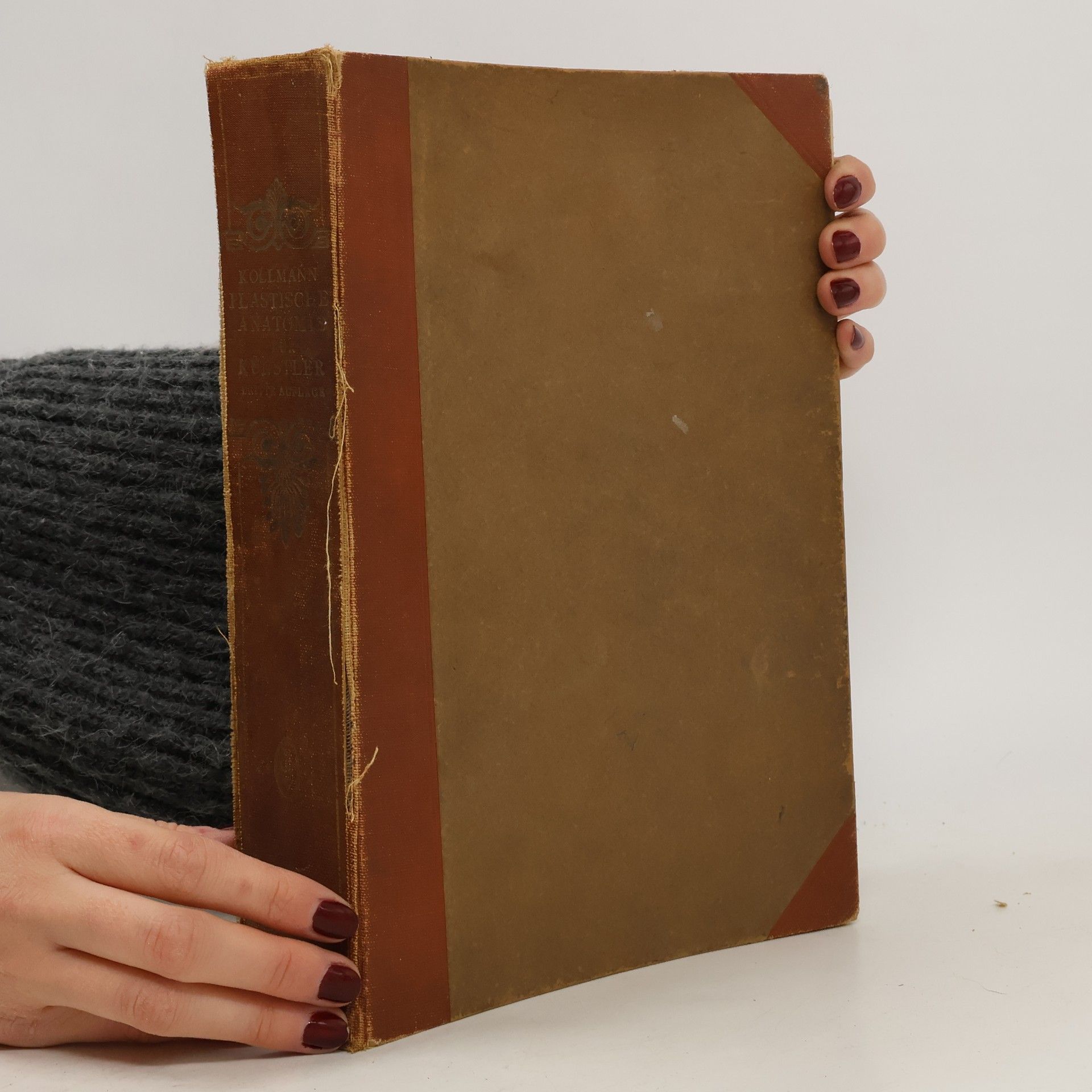 Plastische Anatomie des menschlichen Körpers von Julius Kollmann: Poor ...