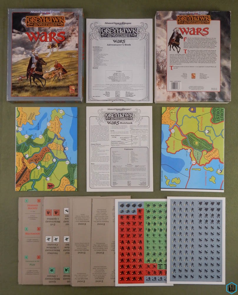 WARS: Greyhawk Adventures (Advanced Dungeons & Dragons) Box Set by ...