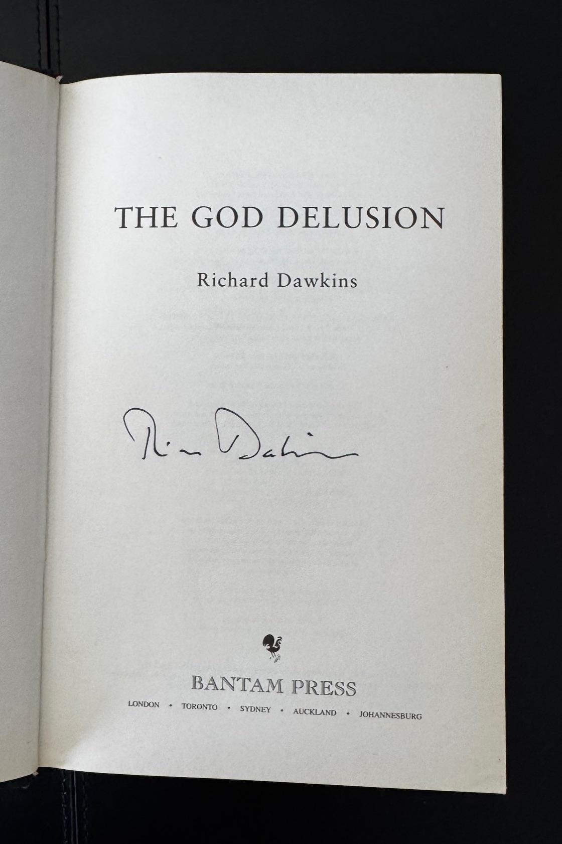 The God Delusion : Signed By The Author by Dawkins, Richard: Very Good ...