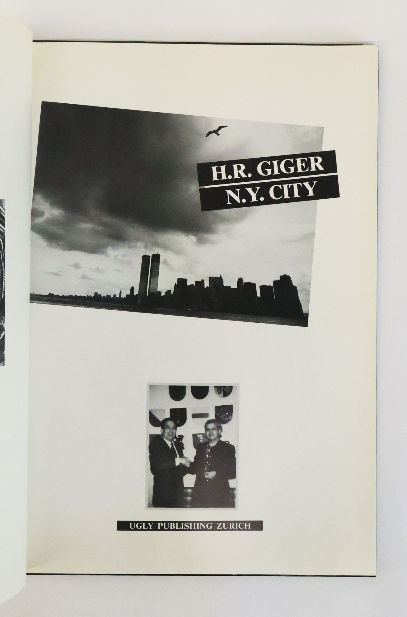 H.R. GIGER N.Y. CITY [Signed] by Giger, H.R. [Author]; Leary, Timothy ...