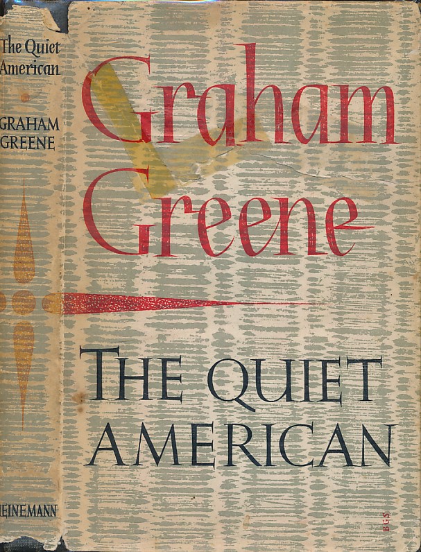 The Quiet American by Greene, Graham: Good Blue hardback cloth cover ...