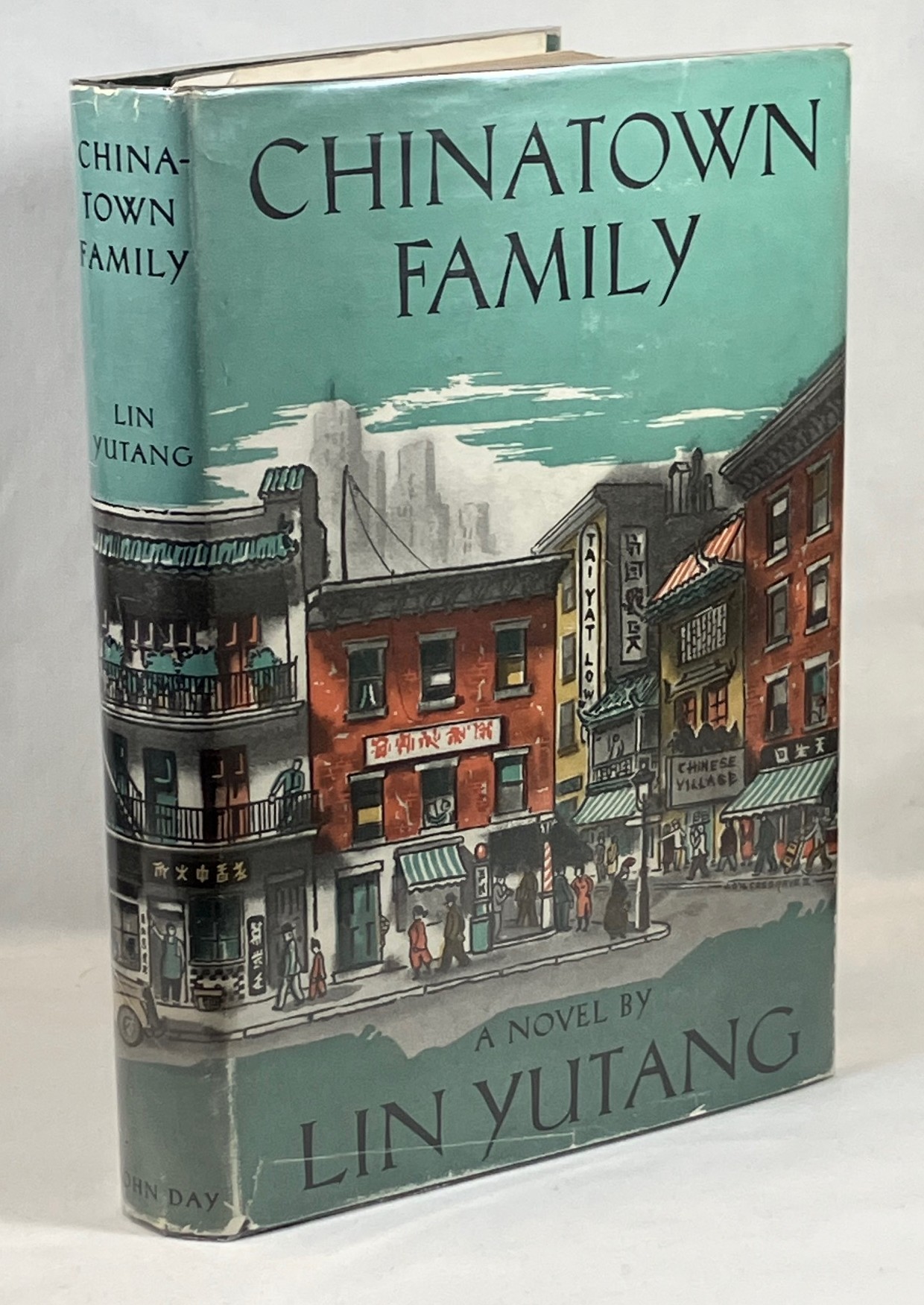 Chinatown Family by Yutang, Lin: Near Fine Green Cloth (1948) First ...