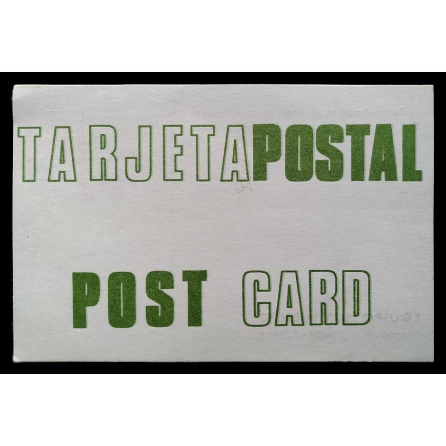 Tarjeta Postal - Post Card. La Tarjeta Postal es un medio de comunicación. The Post Card is a ...
