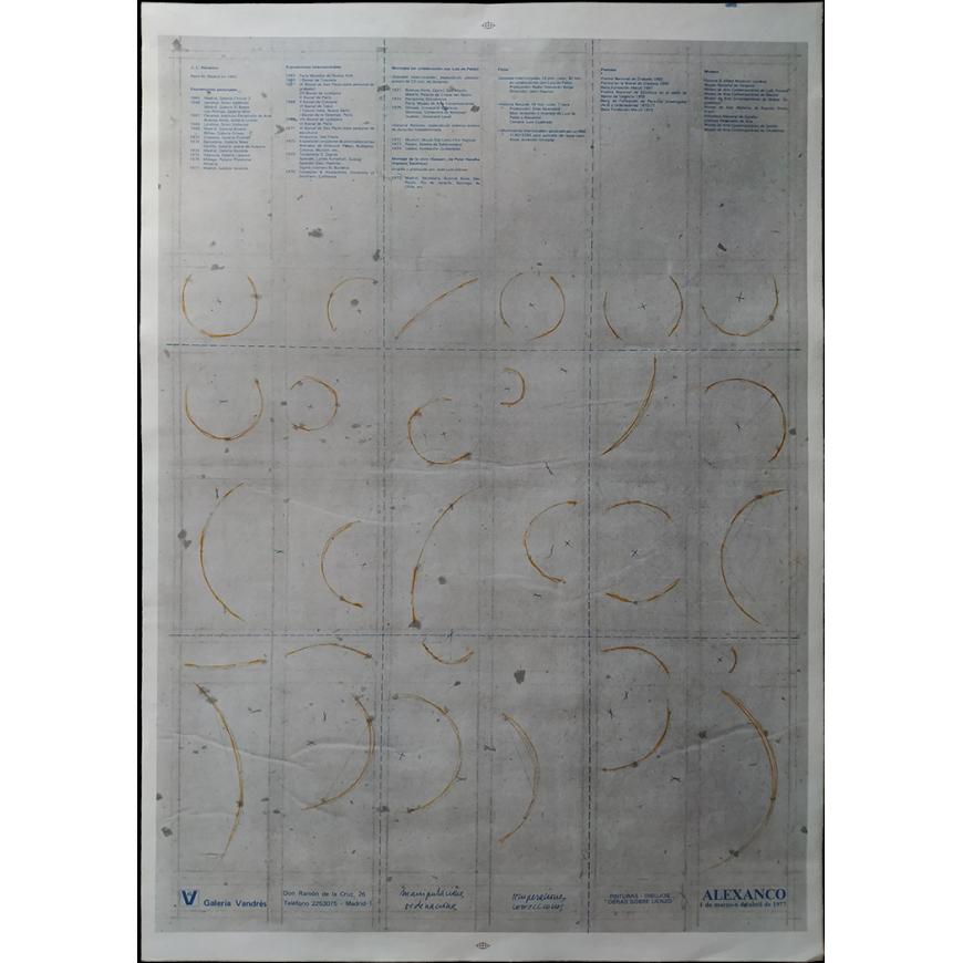 Alexanco - Pinturas, Dibujos, Obras sobre lienzo. Galería Vandrés ...