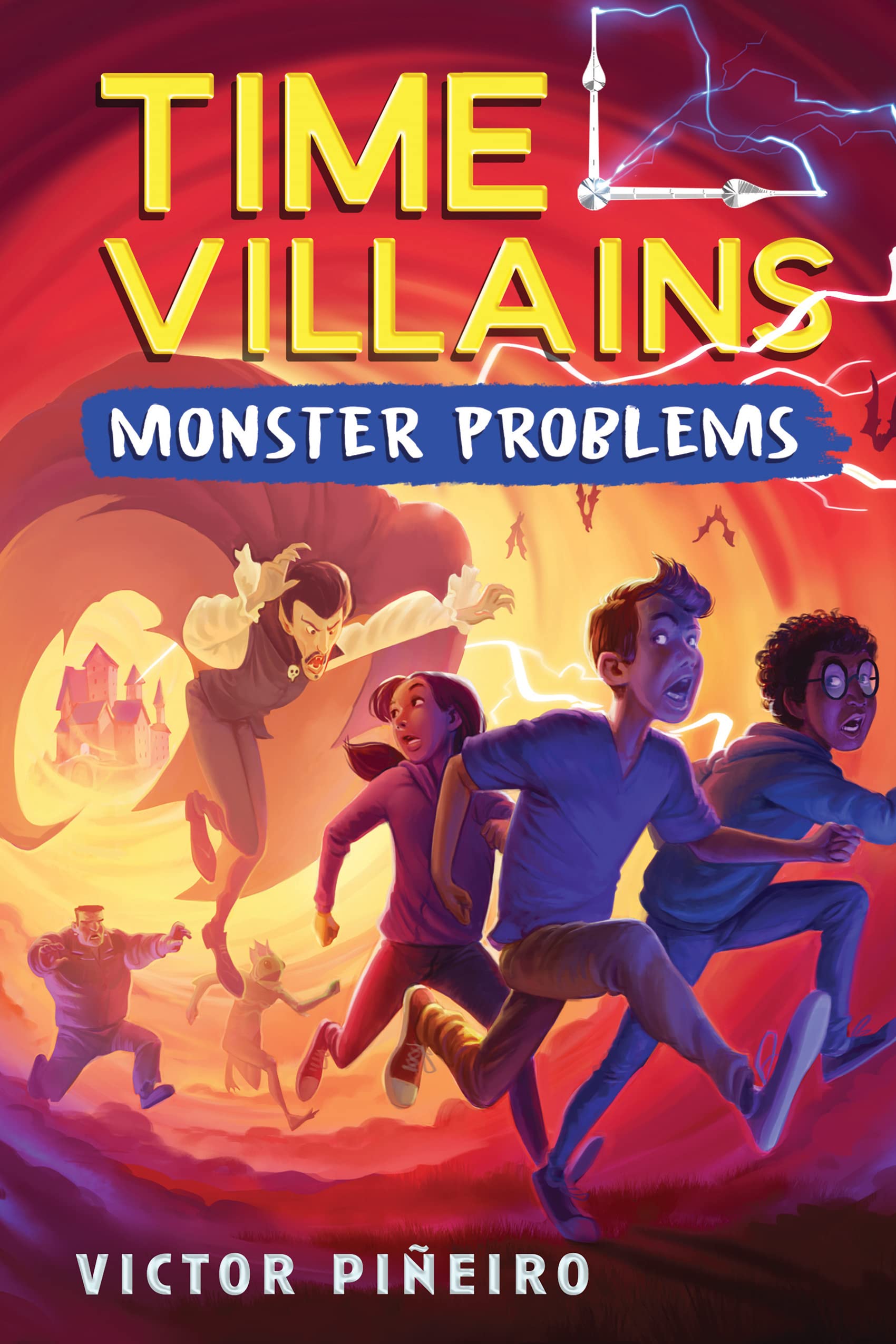 Monster Problems (Time Villains, 2) by Piñeiro, Victor: good (2022 ...