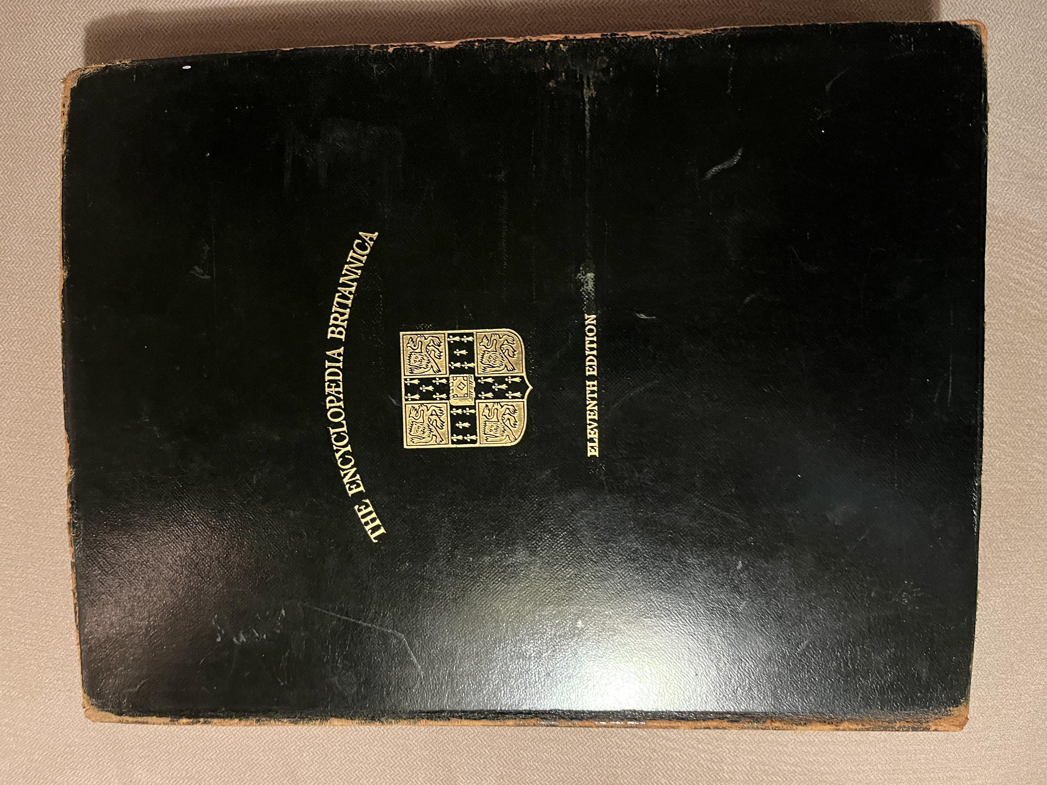 Encyclopaedia Britannica, Eleventh Edition. 29 Volumes.: Good Hardcover ...