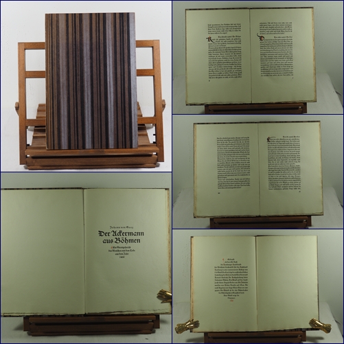 Der Ackermann aus Böhmen. Ein Streitgespräch des Menschen mit dem Tode ...