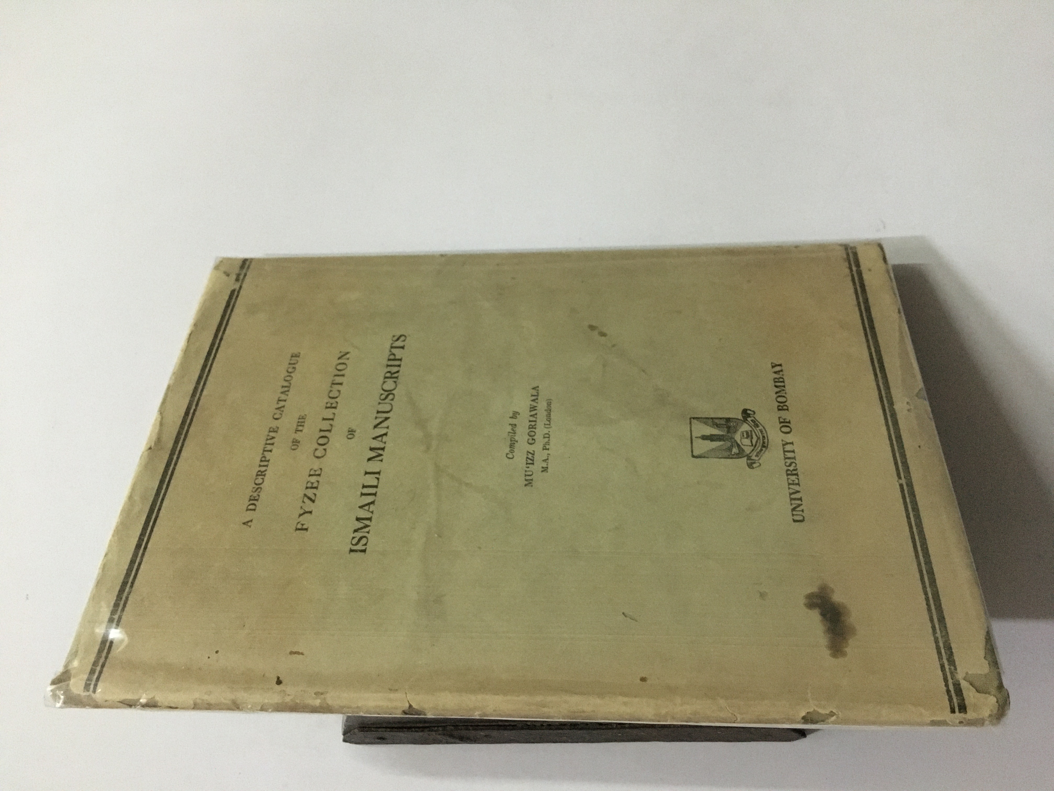 A Descriptive Catalogue Of The Fyzee Collection Of Ismaili Manuscripts ...