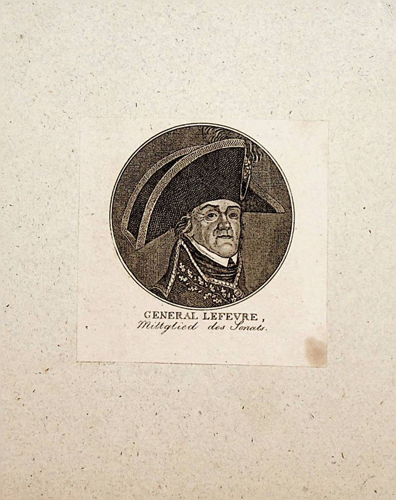 LEFEBVRE, François-Joseph Lefebvre duc de Dantzig; (1755-1820) général ...