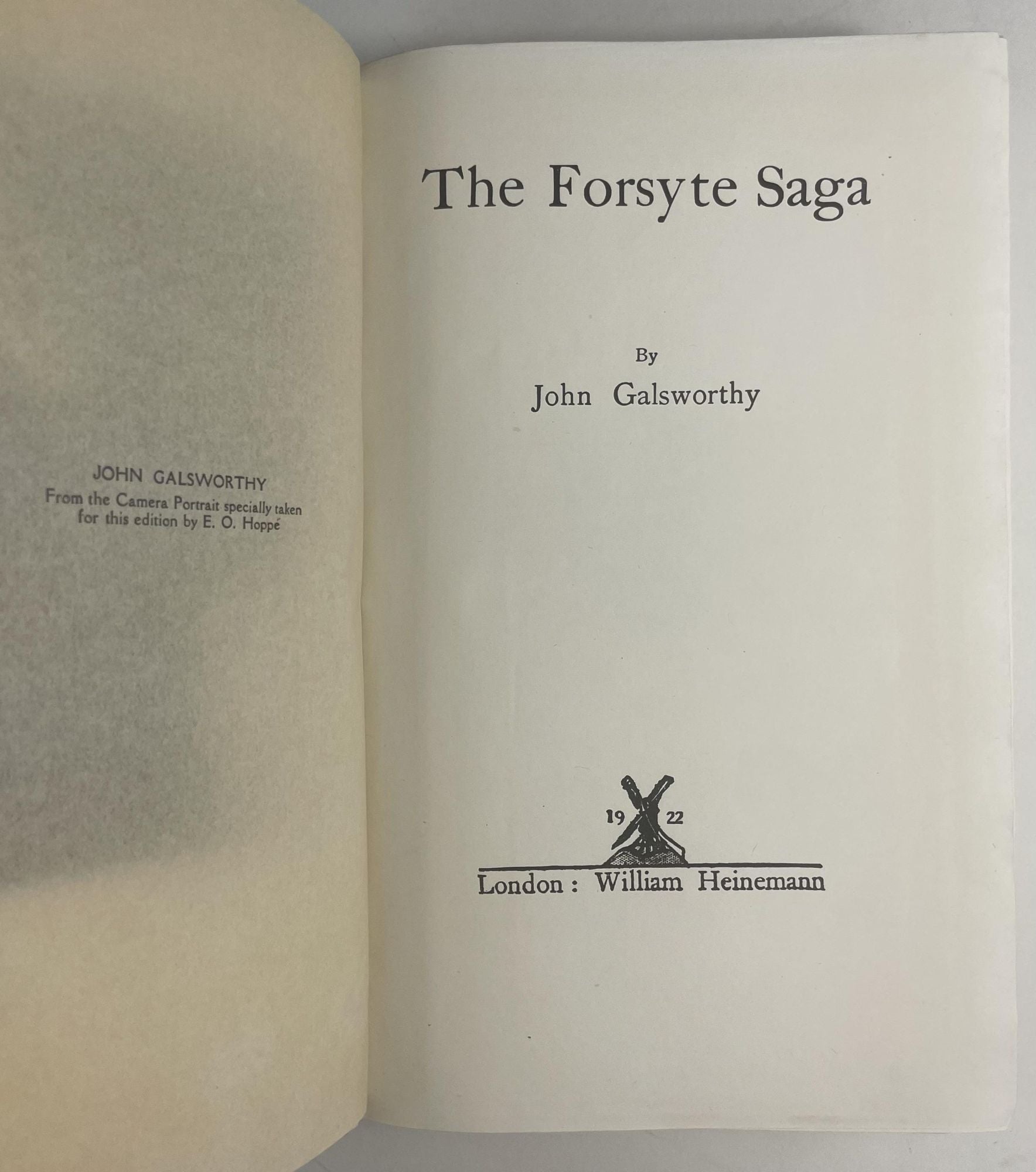 Forsyte Saga, The by Galsworthy, John: (1922) First Edition., Signed by ...