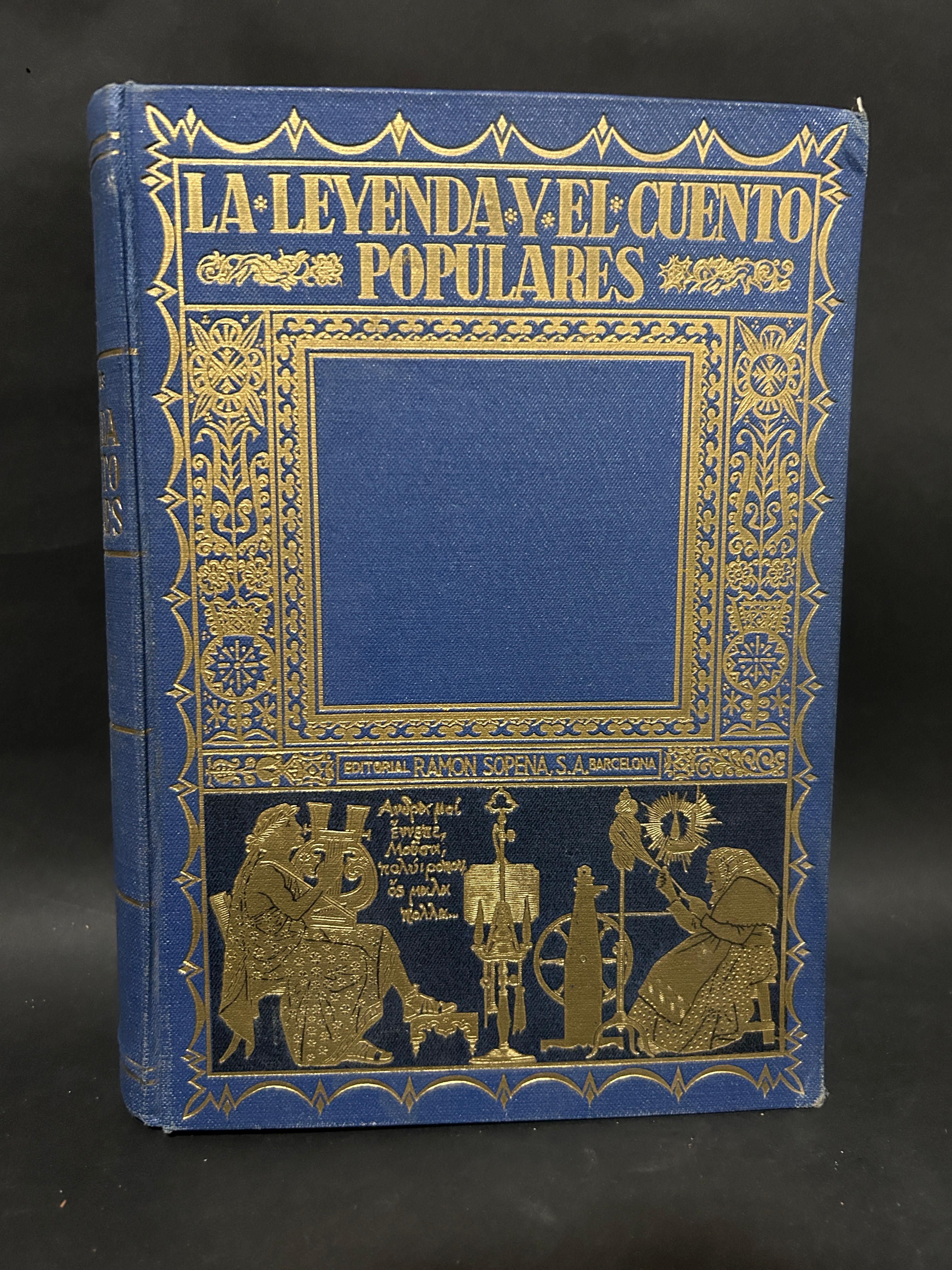 LA LEYENDA Y EL CUENTO POPULARES - PRIMERA EDICIÓN de RAMÓN D. PERÉS ...