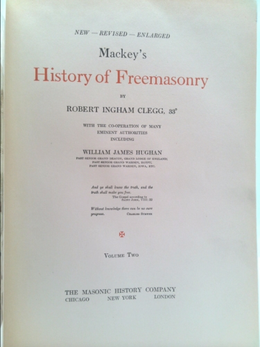 Mackey's Revised Encyclopedia of Freemasonry and Kindred Sciences ...