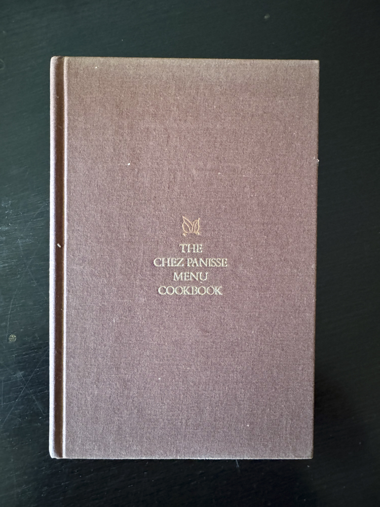 Chez Panisse Menu Cookbook by Waters, Alice: Fair Hardcover (1982) 1st ...