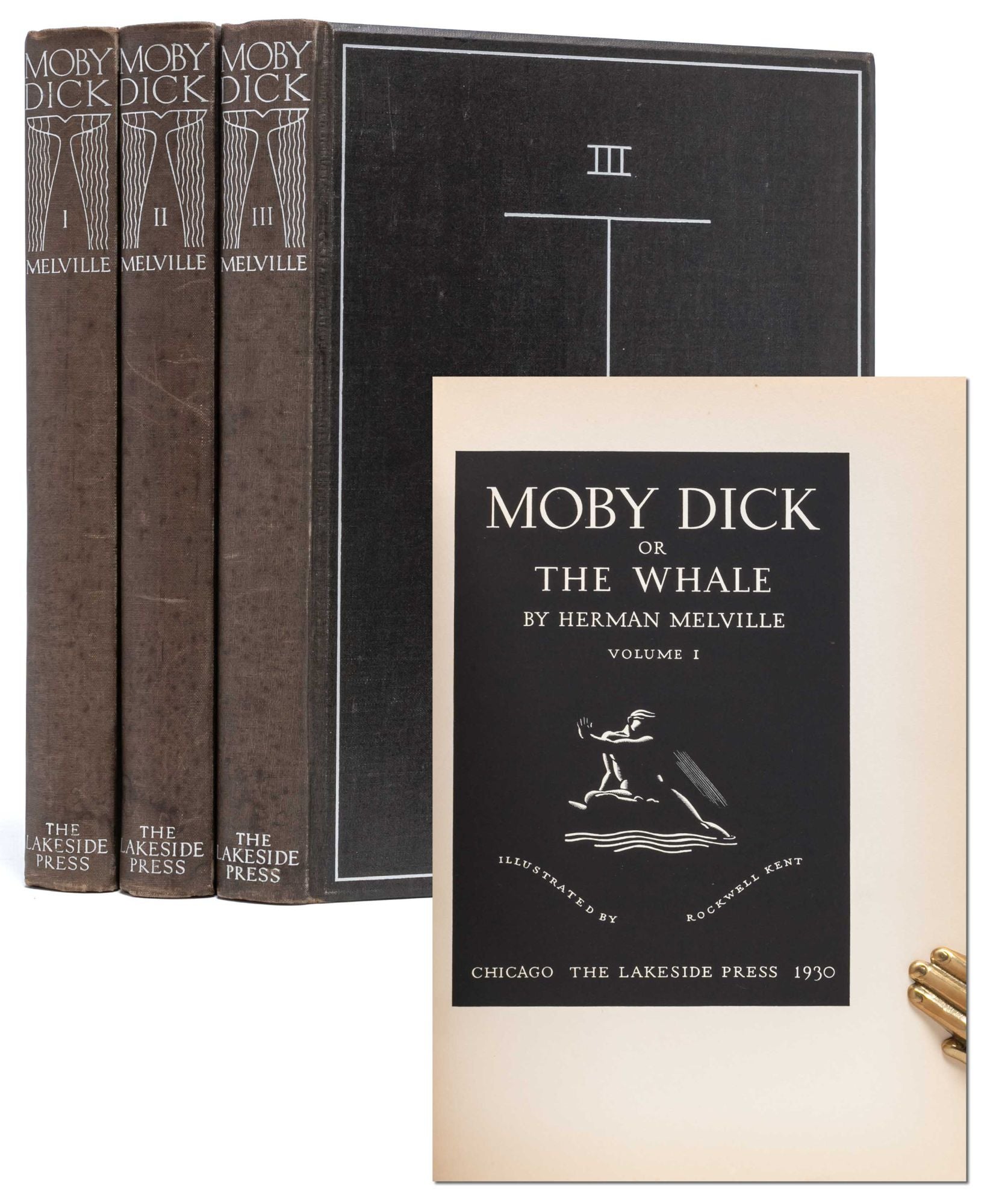 Moby Dick by Kent, Rockwell (illustrator); Herman Melville: Near Fine ...