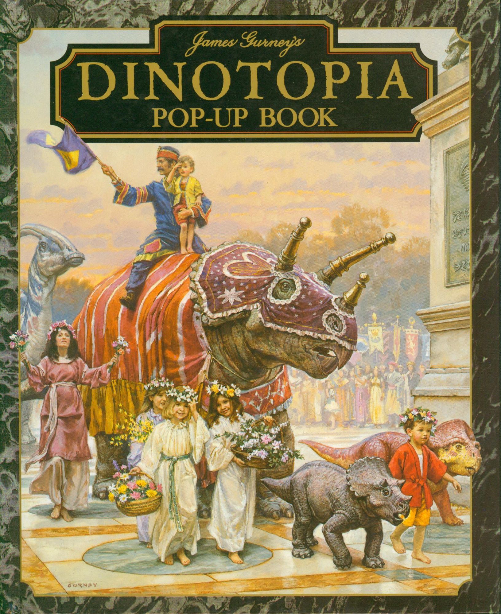 James Gurney's Dinotopia Pop-Up Book by Gurney, James: Hardcover (1993 ...