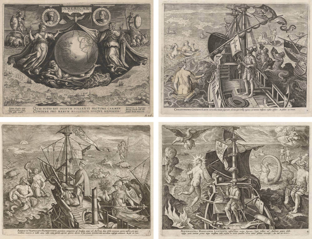 Americae Retectio by STRADANUS, Johannes: (1585) 1st Edition Art ...