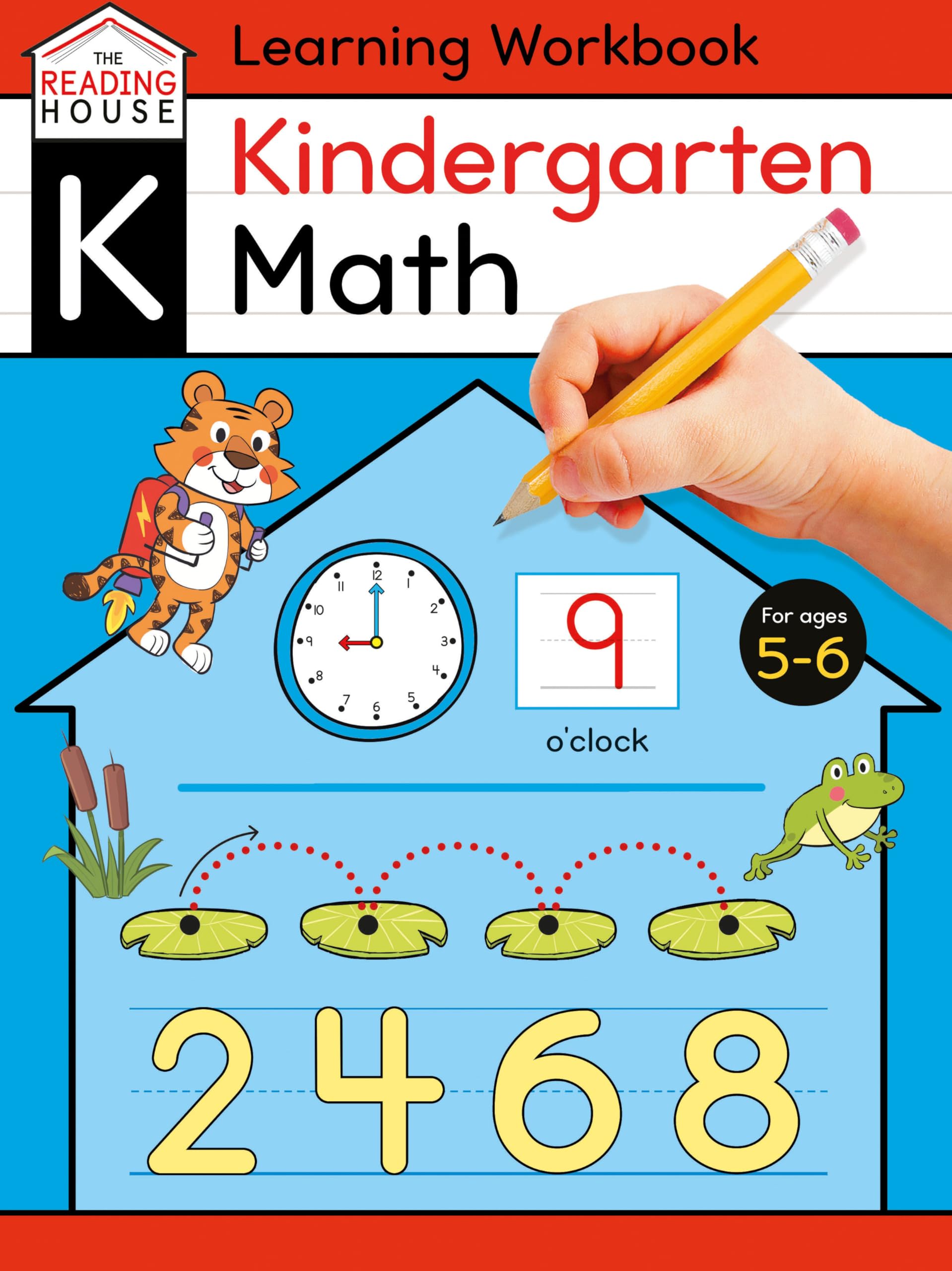 Kindergarten Math (Math Skills Workbook) (The Reading House) by The ...