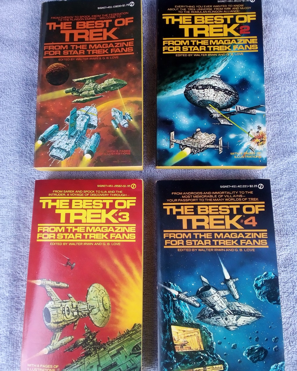 Collection: STAR TREK - BEST OF TREK #1 through #4 (First Printings) by ...