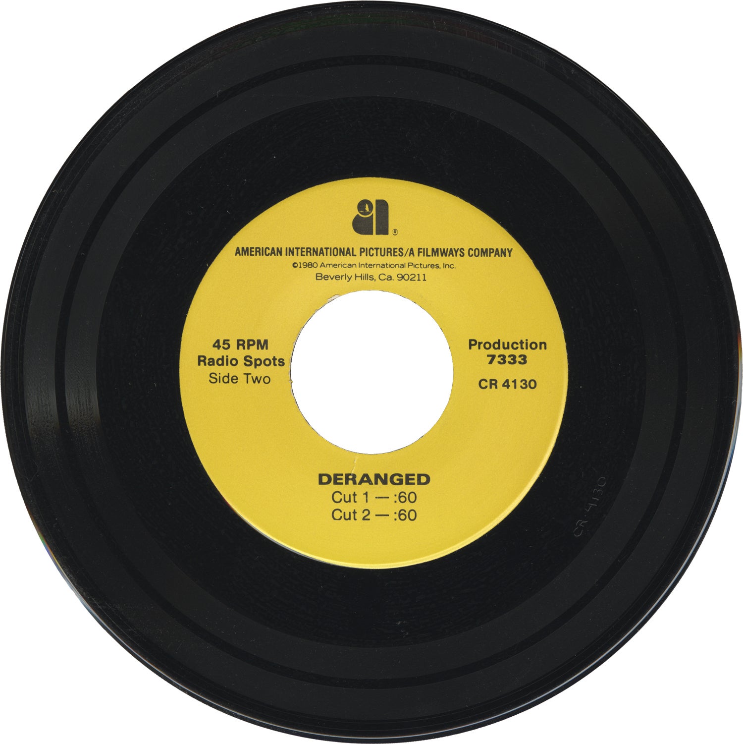 Sisters / Deranged: Confessions of a Necrophile (Original vinyl record ...