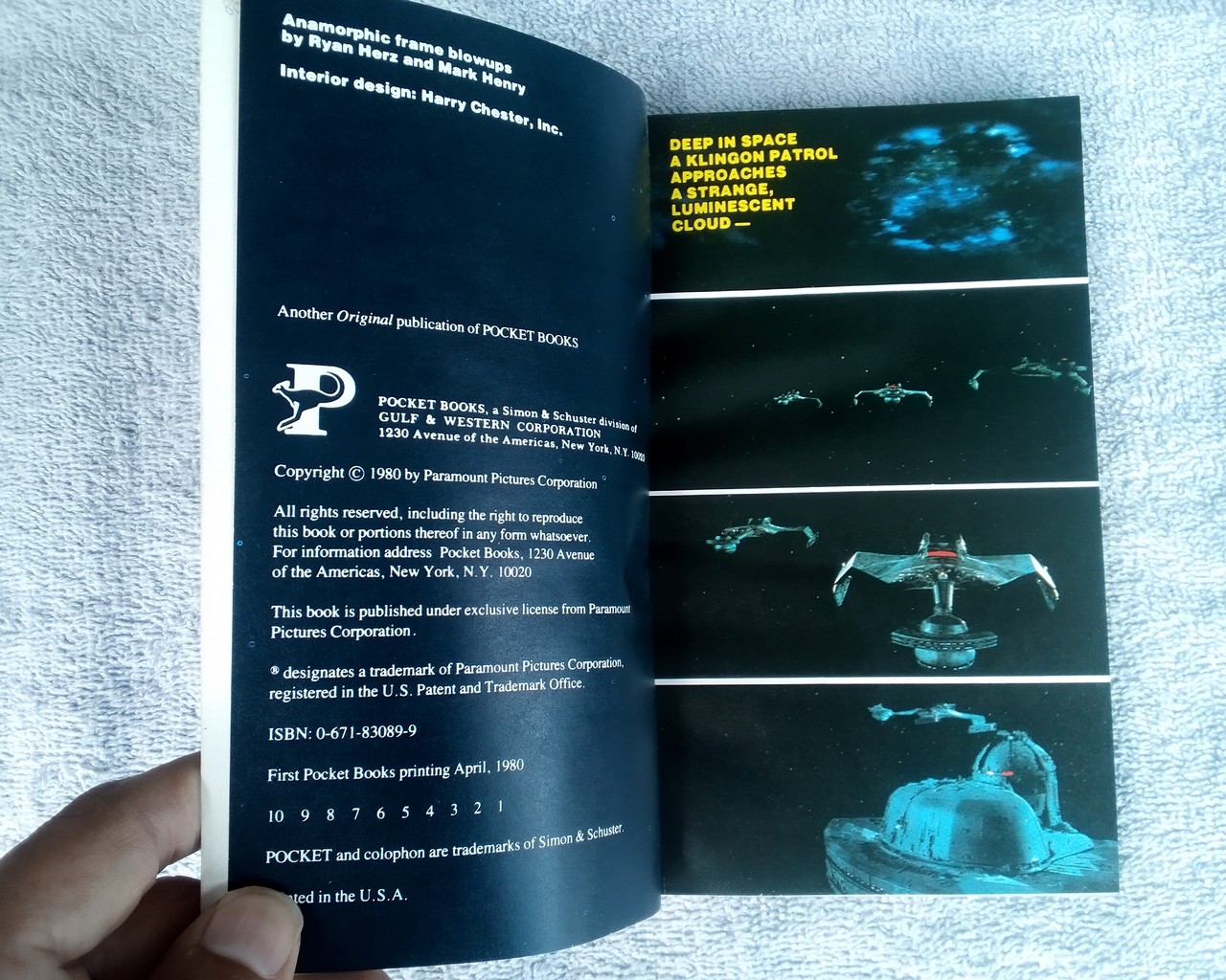 STAR TREK The Motion Picture (Photostory) (1980) by Edited by Richard J ...