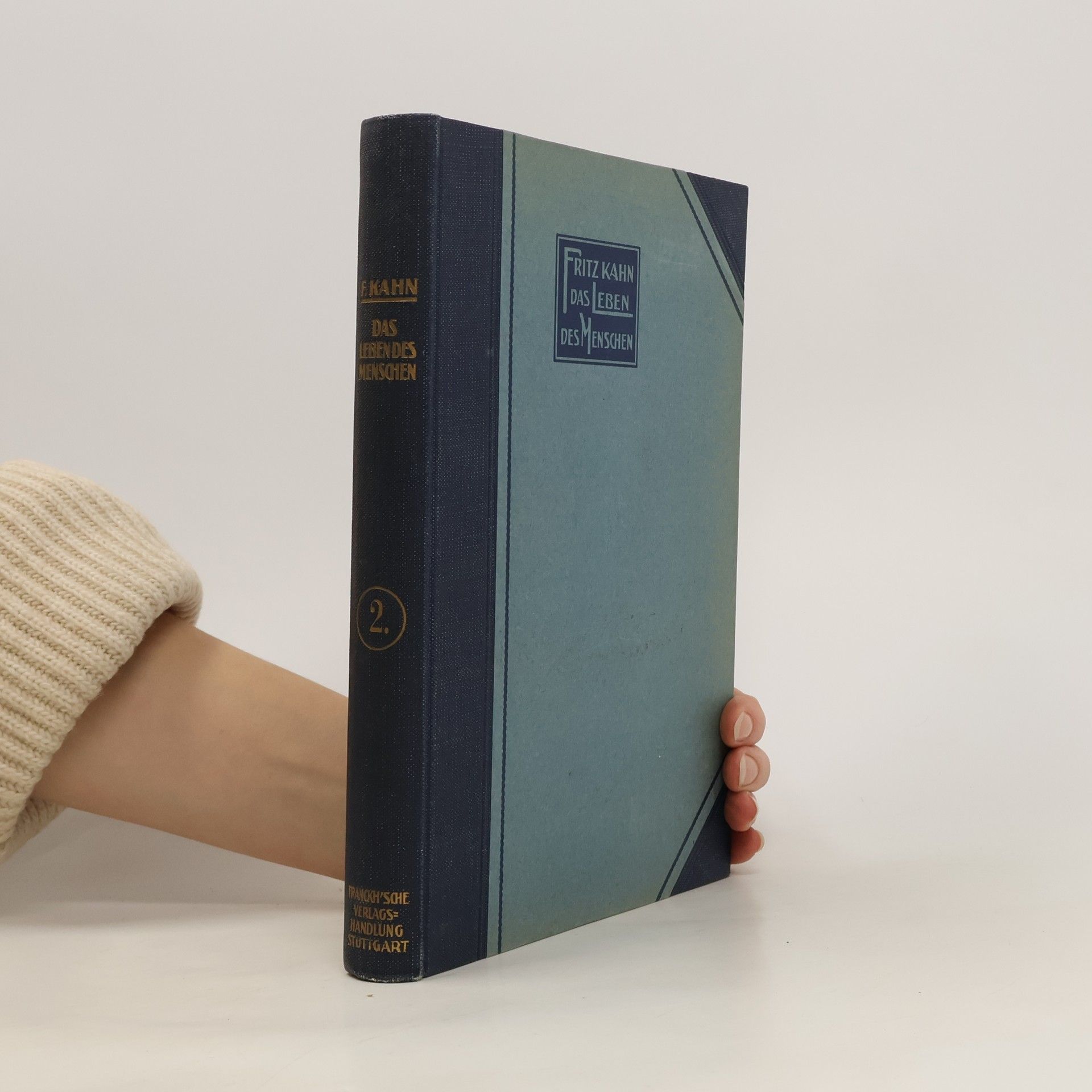 Das Leben des Menschen Band 2. von Fritz Kahn: Fine (1926) | Bookbot