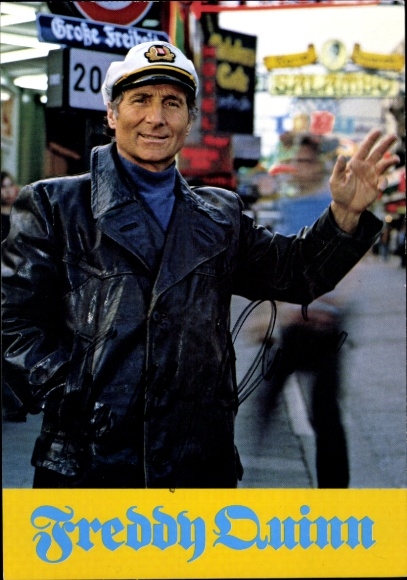 Ansichtskarte / Postkarte Sänger und Schauspieler Freddy Quinn, Musical ...