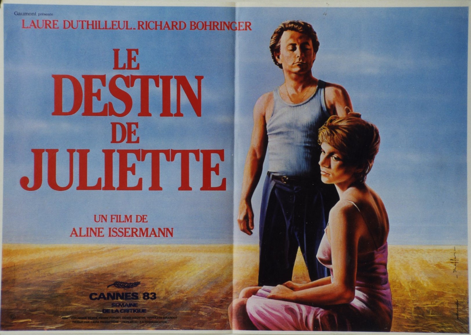 "LE DESTIN DE JULIETTE" Réalisé par Aline ISSERMANN en 1983 avec ...