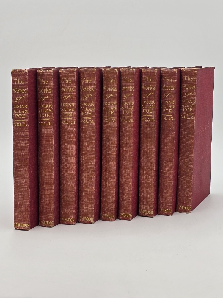 The Works of Edgar Allan Poe. (9 of 10 volumes) von Poe, Edgar Allan ...