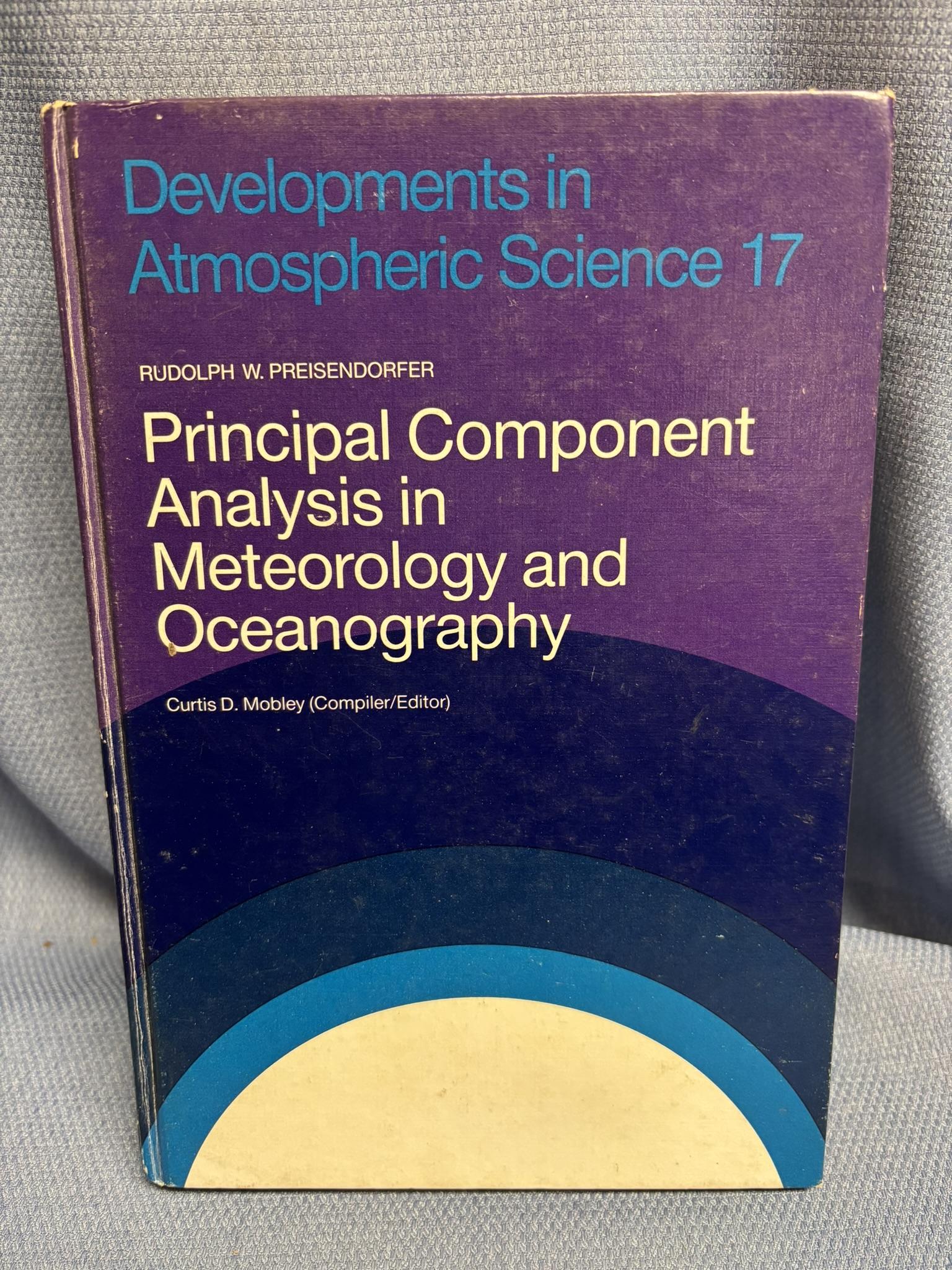 Principal Component Analysis in Meteorology and Oceanography by Rudolph ...