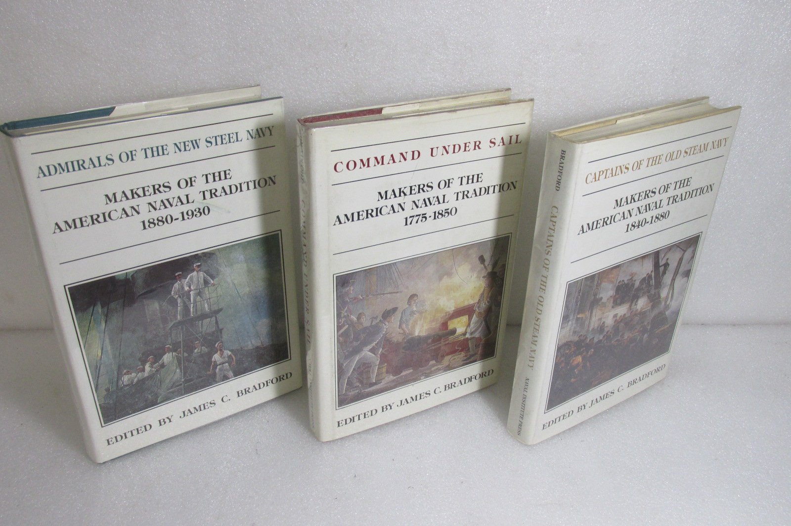 Makers of the American Naval Tradition, 3 volume set, Naval Institute ...