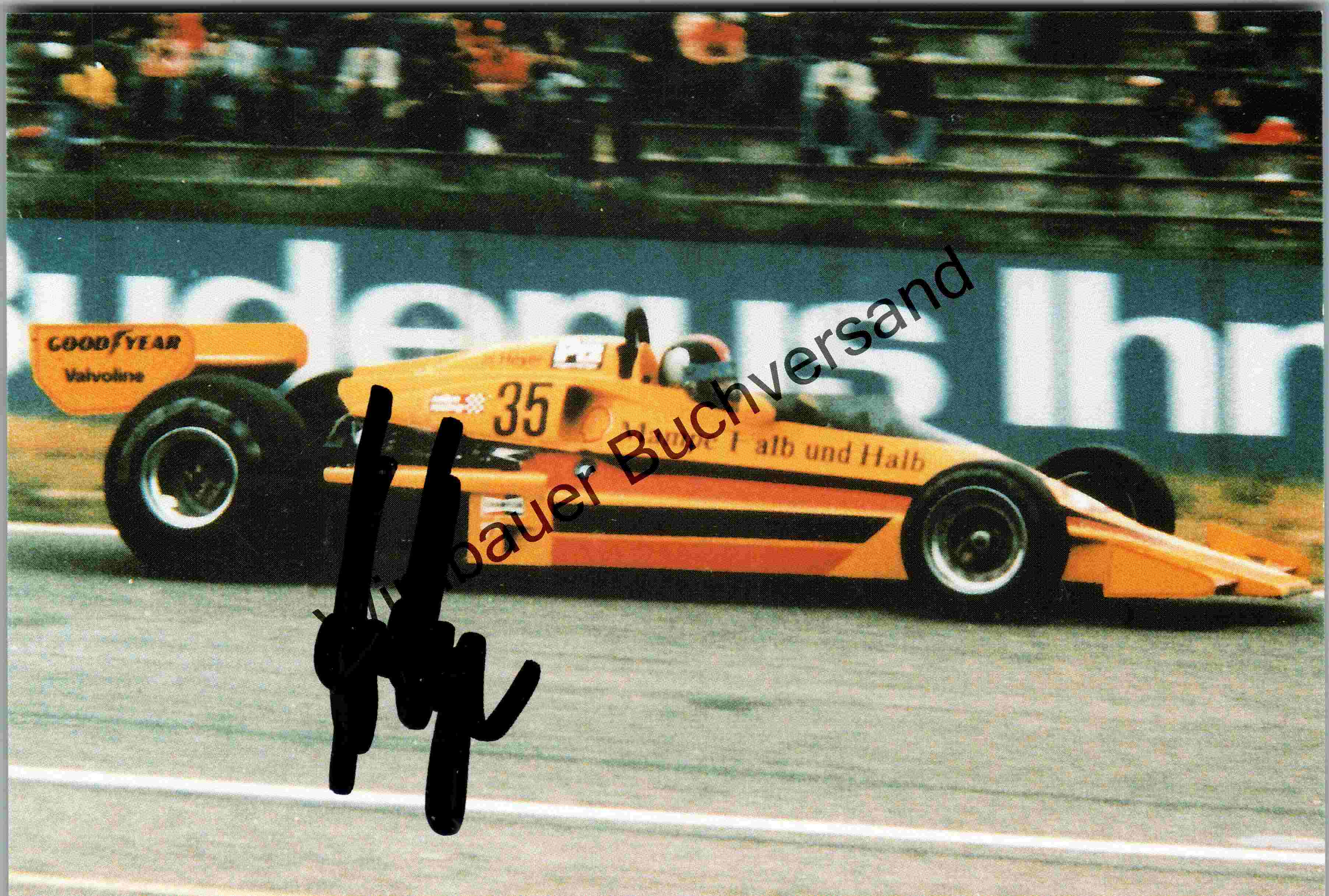 Original Autogramm Hans Heyer /// Autograph signiert signed signee von ...