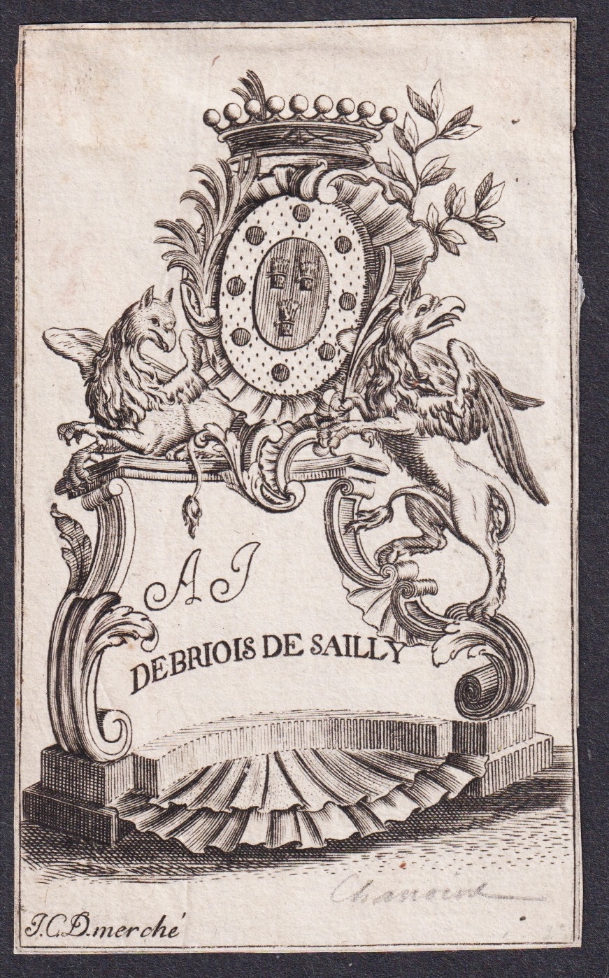 "Debriois de Sailly" - Antoine-Joseph Briois de Sailly (1702-1780 ...