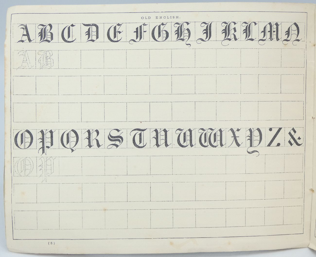 Plain & Ornamental Lettering [Copy-Books and Lettering Books] by Foster ...