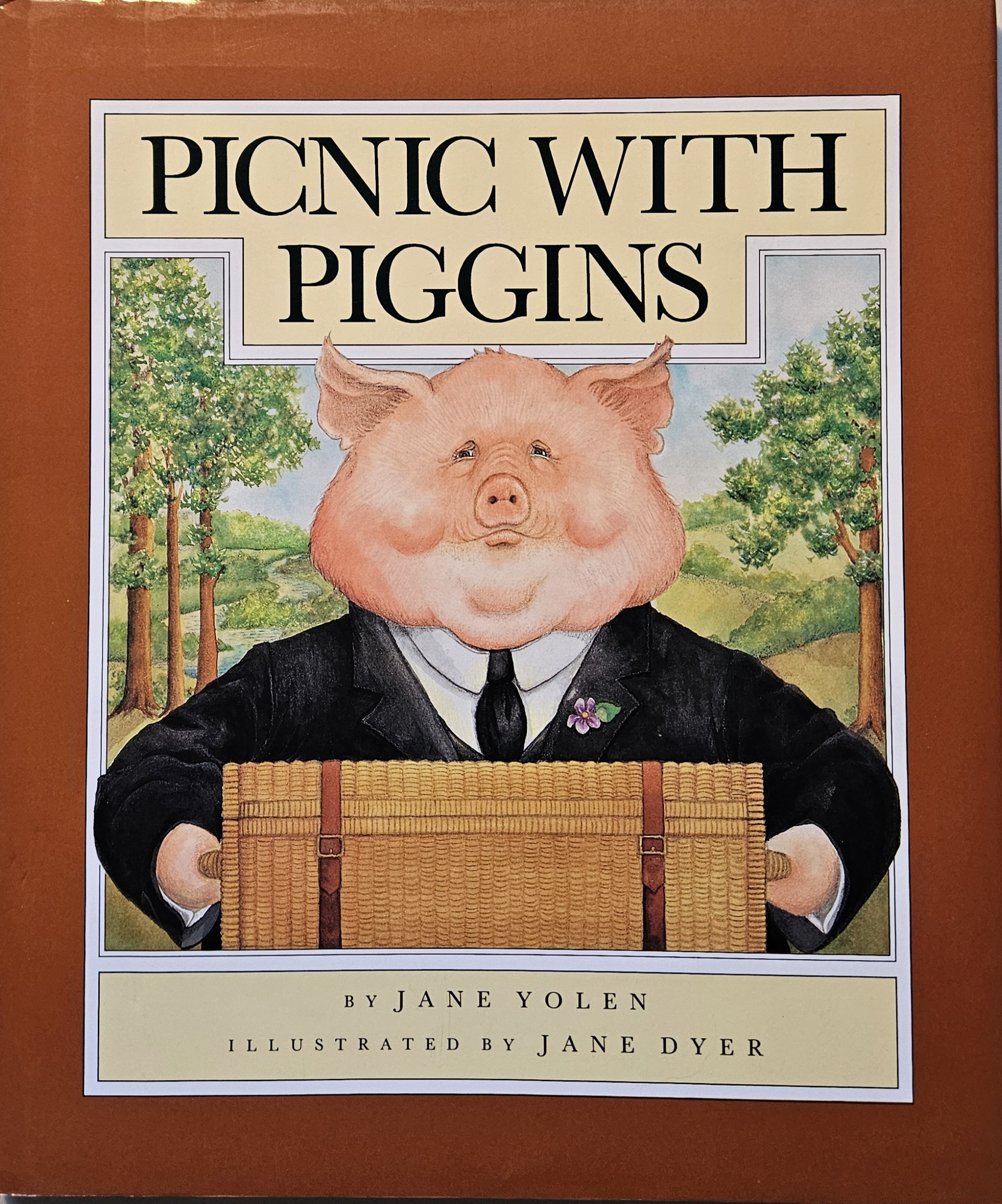 Picnic with Piggins (Inscribed By Illustrator) by Dyer, Jane (Illus ...