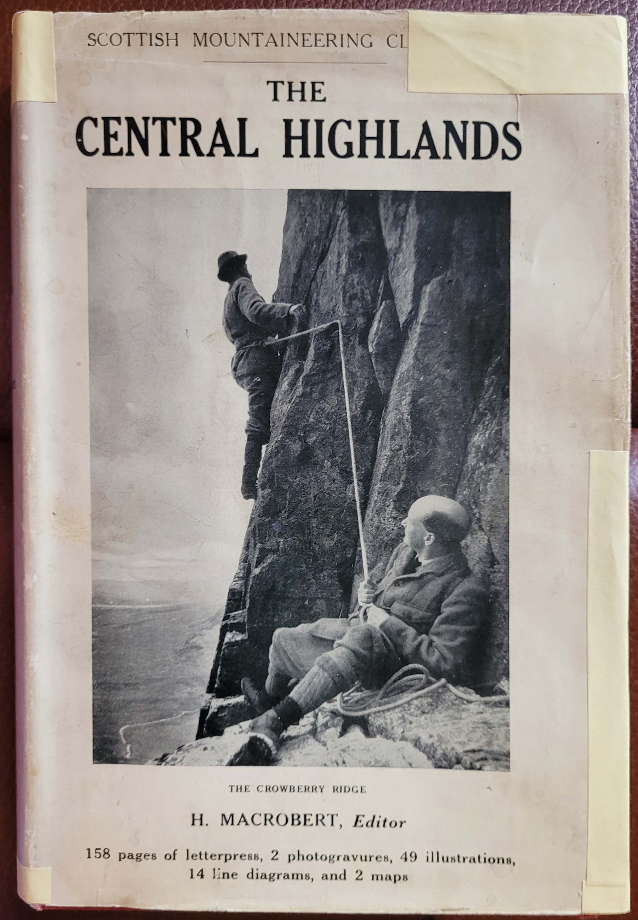 The Central Highlands: Scottish Mountaineering Club Guide by H ...