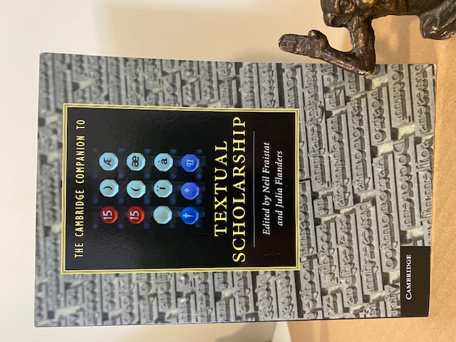 THE CAMBRIDGE COMPANION TO TEXTUAL SCHOLARSHIP **FIRST EDITION** by ...