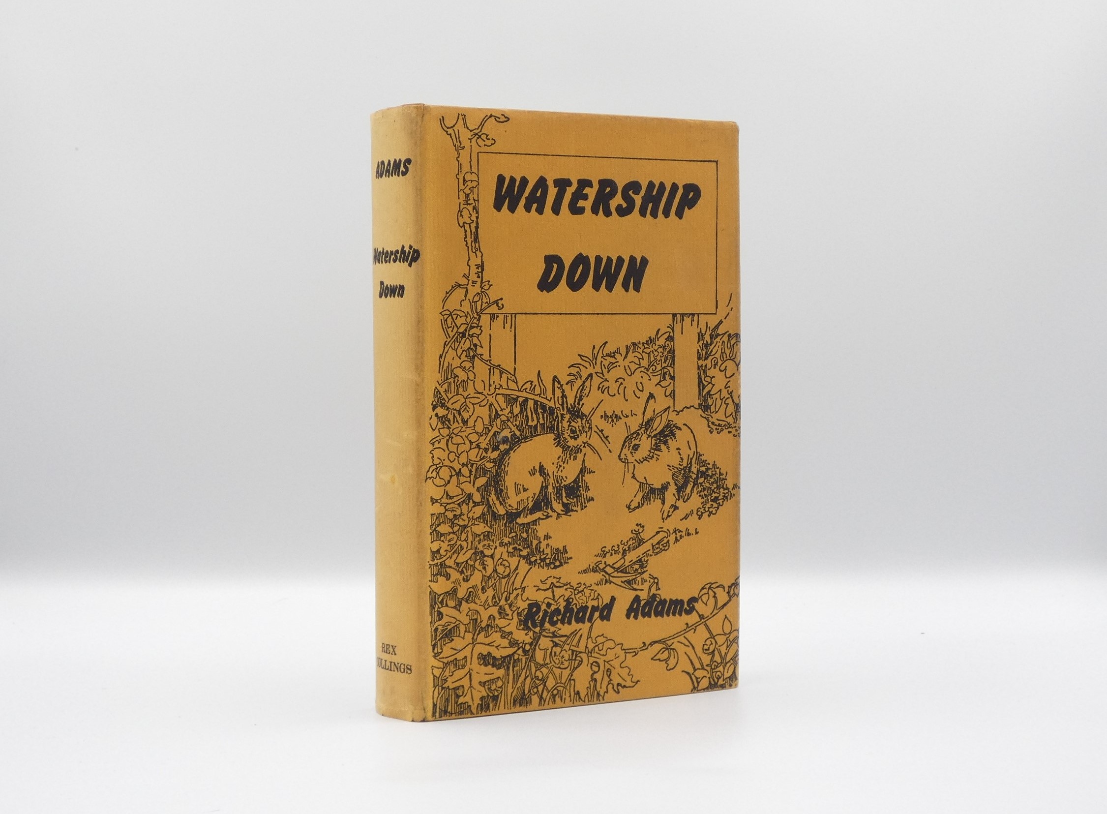 Watership Down by Richard Adams: Near Fine Hardcover (1972) 1st Edition | West Hull Rare Books ...