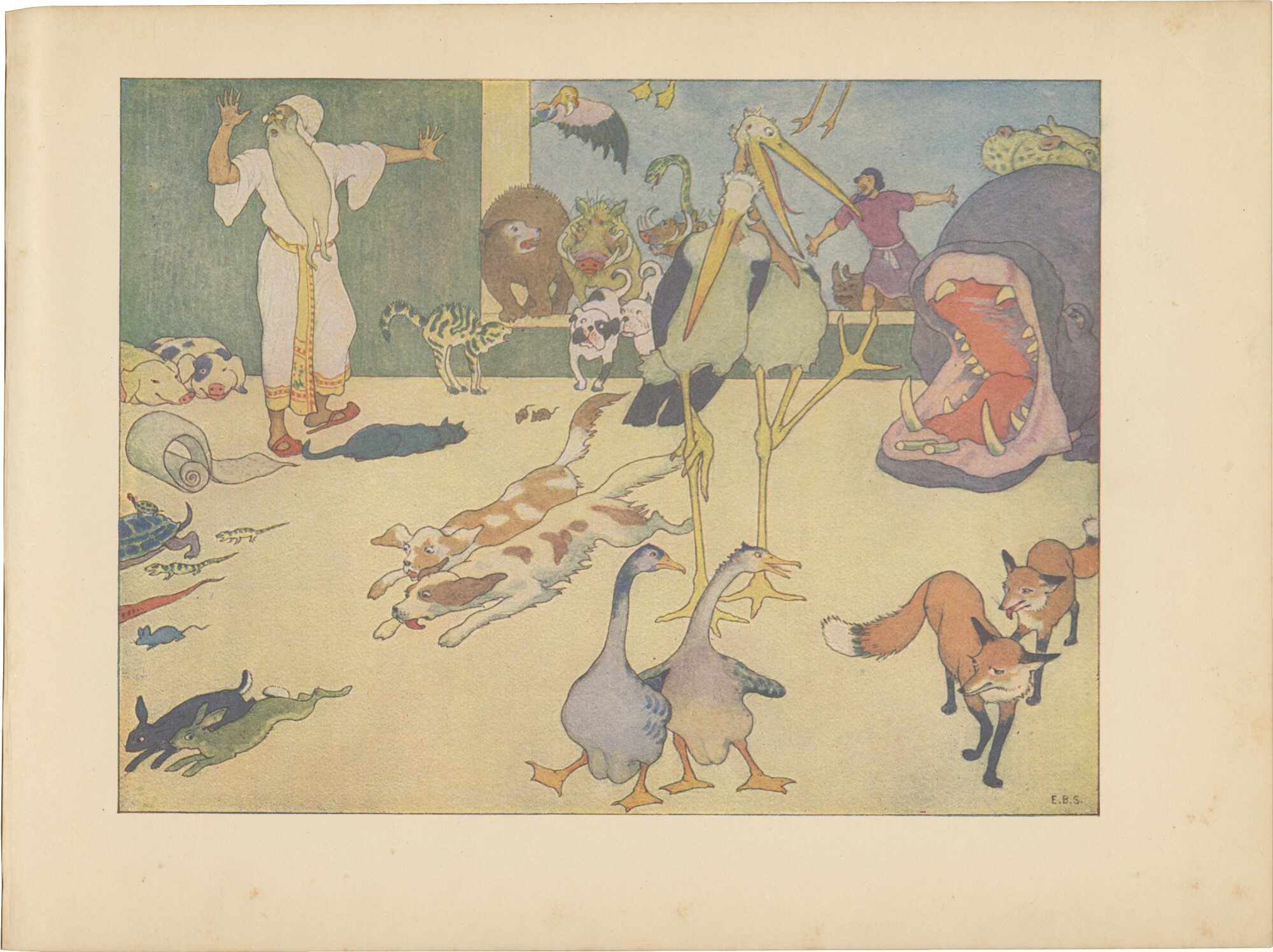 The Story of Noah's Ark (First Edition) by E. [Elmer] Boyd Smith: (1905) First Edition. | Royal ...