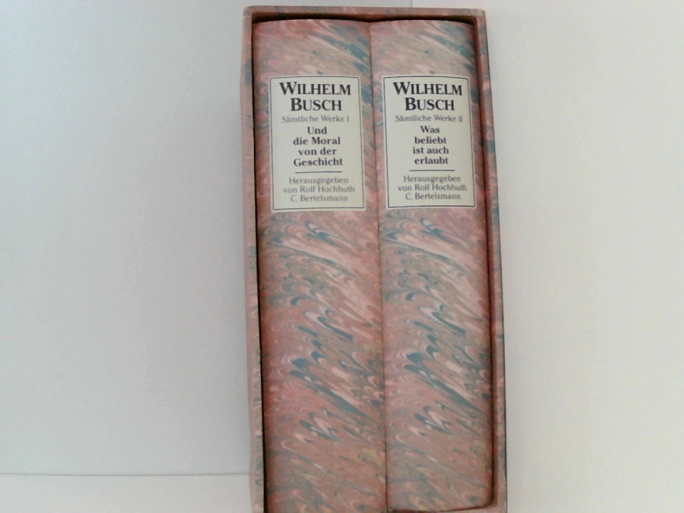 Wilhelm Busch. Sämtliche Werke Band 1 und 2. von Hochhuth, Rolf (Hrsg ...