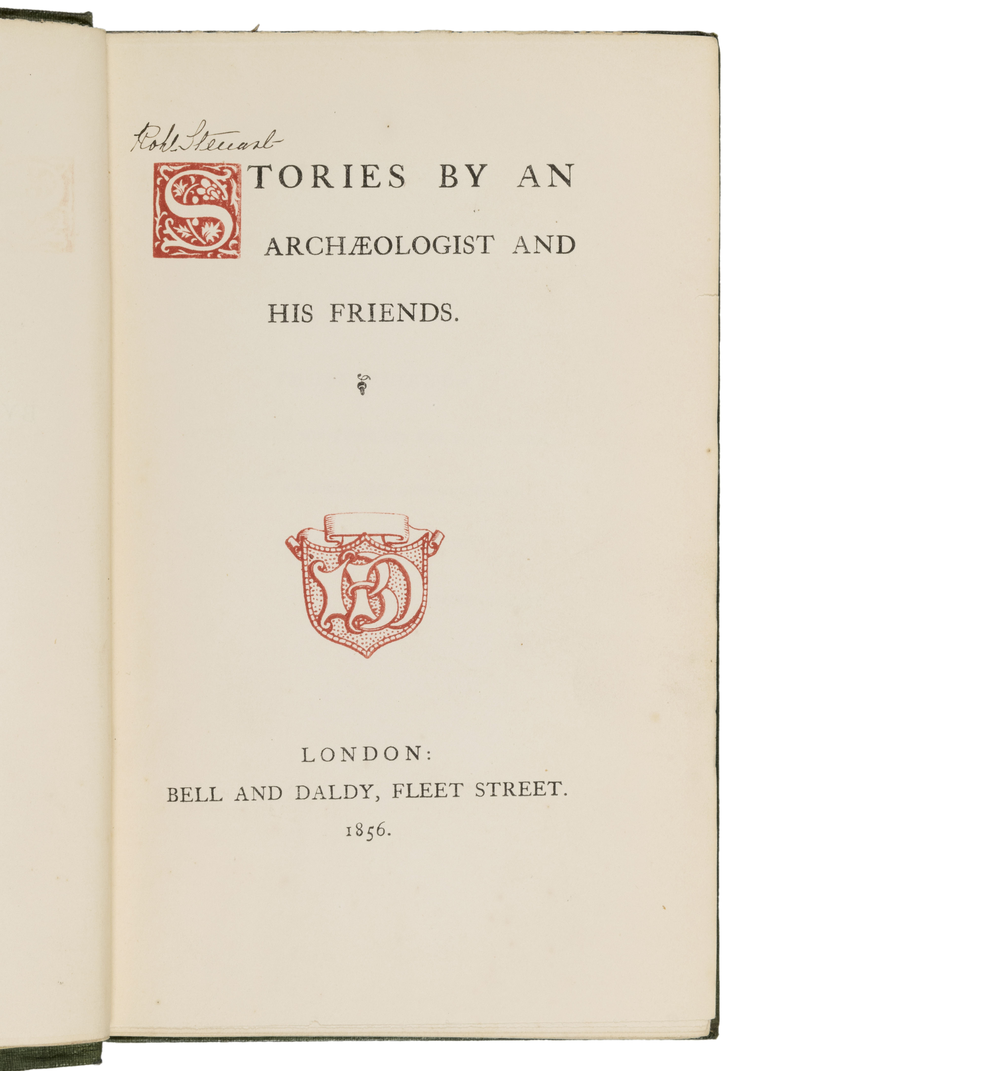 Stories by an Archaeologist and his Friends. by (HUMPHREYS, Henry Noel ...