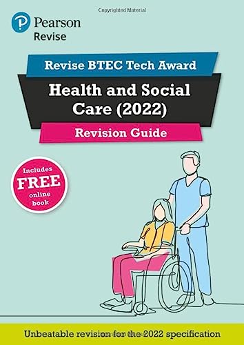 Pearson REVISE BTEC Tech Award Health and Social Care Revision Guide ...