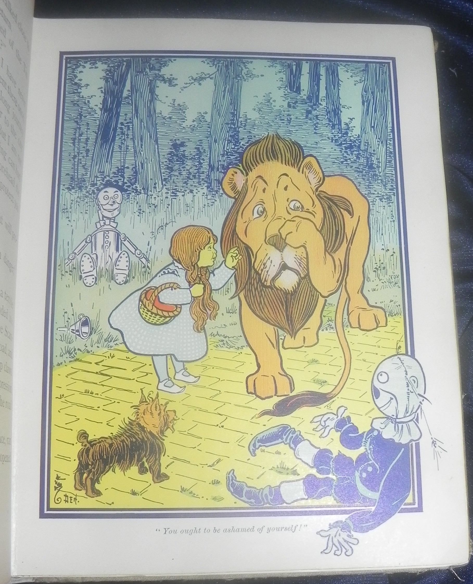 THE WIZARD of OZ 24 illustrations Frank Baum 1st Edition 1900 by Frank ...